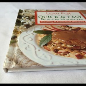 Kitchen | Low Fat Quick Easy Meals In 3 Minutes Cookbook | Poshmark